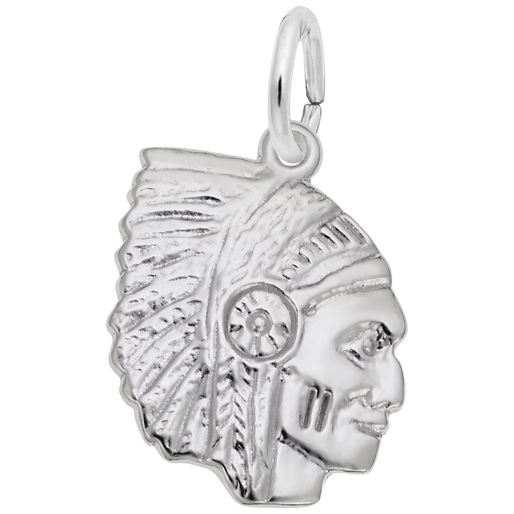 Appealing Sterling Silver Charms | Silver Indian Charm | CharmsToTreasure