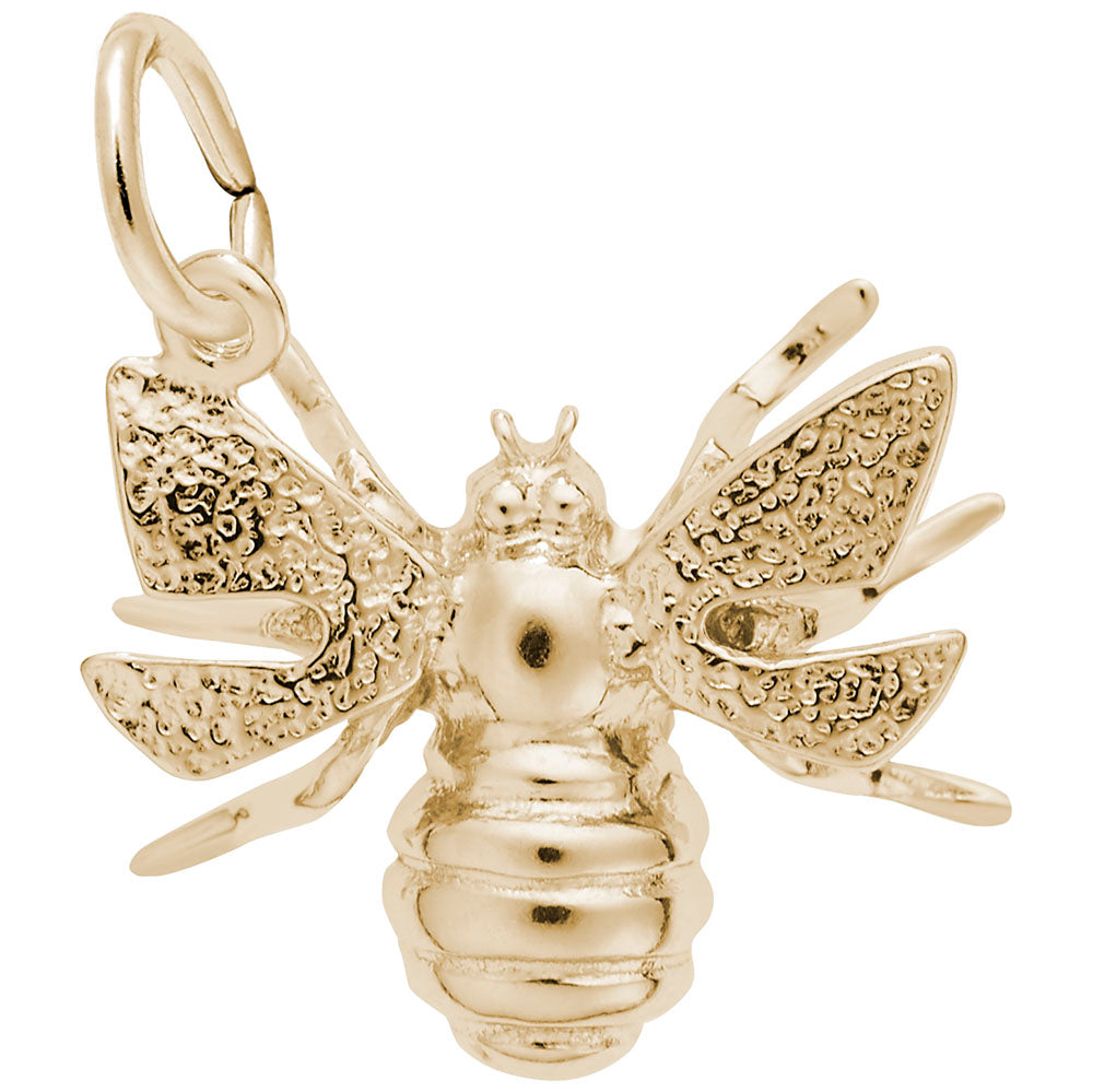 Adorable Gold Plated Charms | Gold Plated Bee Charm | CharmsToTreasure