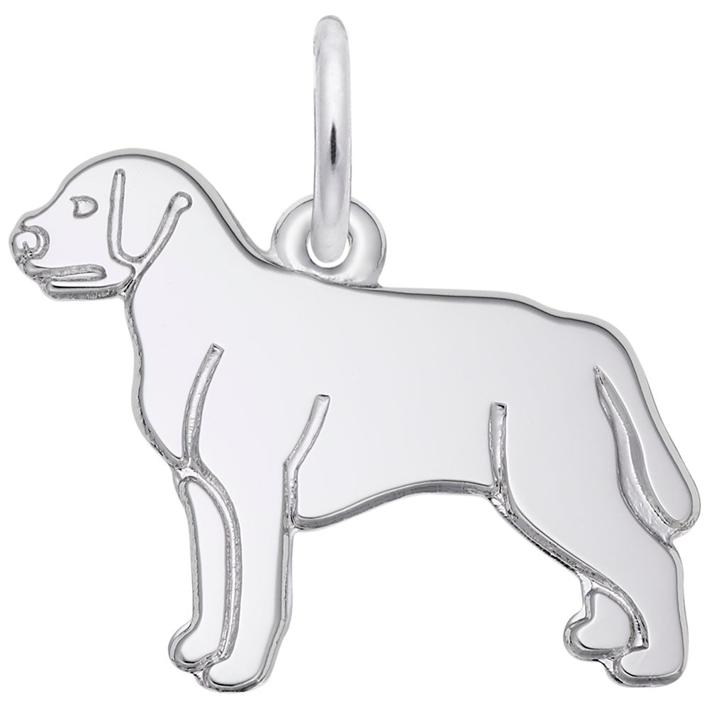 Unique Sterling Silver Charms | Silver Labrador Retriever Charm ...