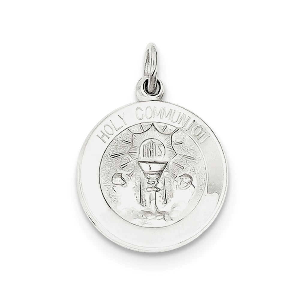 Sterling Silver Holy Communion Medal Charm | CharmsToTreasure ...