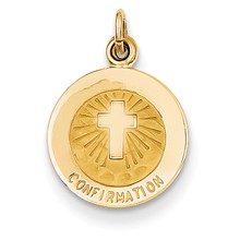 14k Gold Confirmation Charm | CharmsToTreasure | CharmsToTreasure