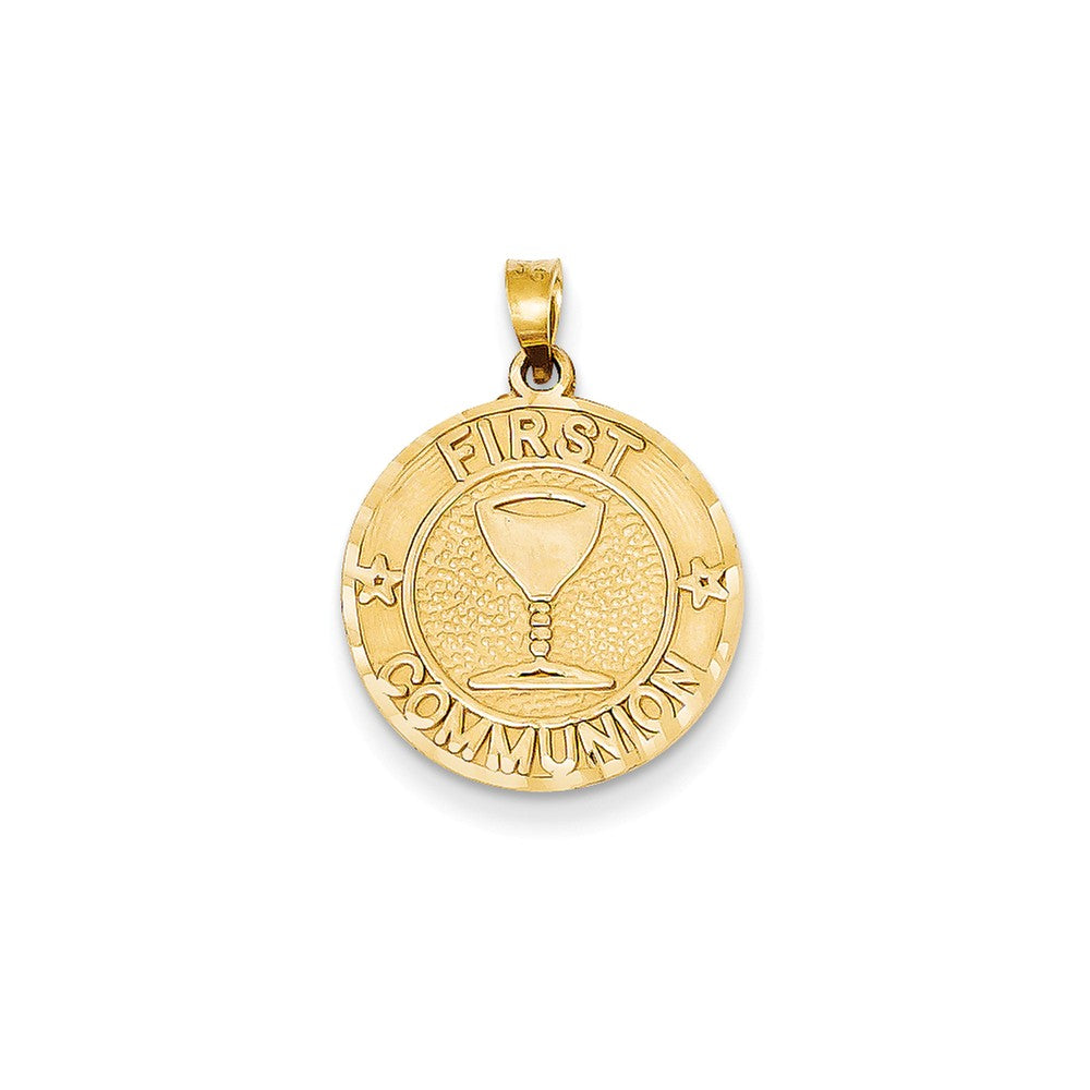 14k Gold First Communion Charm | CharmsToTreasure | CharmsToTreasure